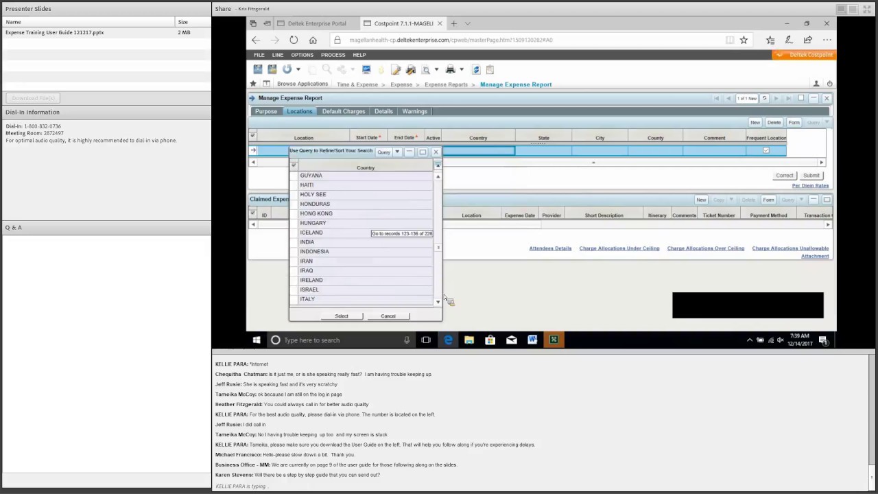 Costpoint Expense Report Training HD