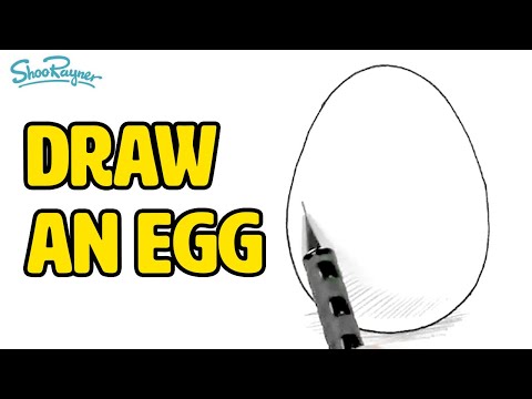 How to draw an egg – Shoo Rayner