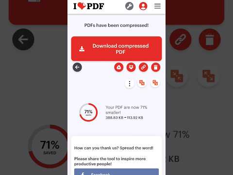 compress pdf size #ilovepdf #viral #technology #shorts #youtubeshorts #ankitbaiyanpuriya