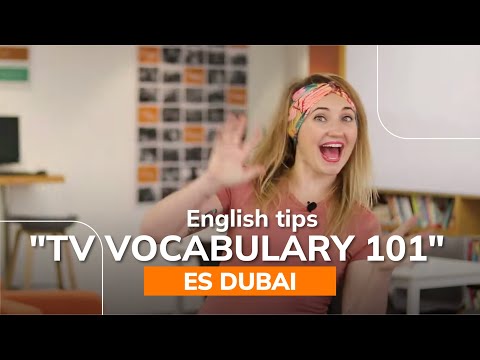 English tips: TV Vocabulary 101