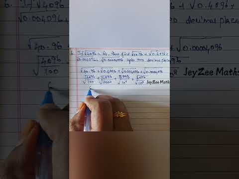 If root 4096 = 64, then the value of root40.96+root.4096+root.004096+root.00004096 upto 2 decimals
