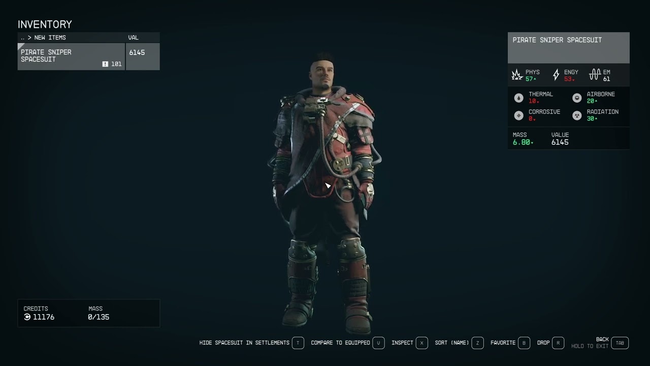 Starfield Pirate Sniper Spacesuit Console Command Cheat Code
