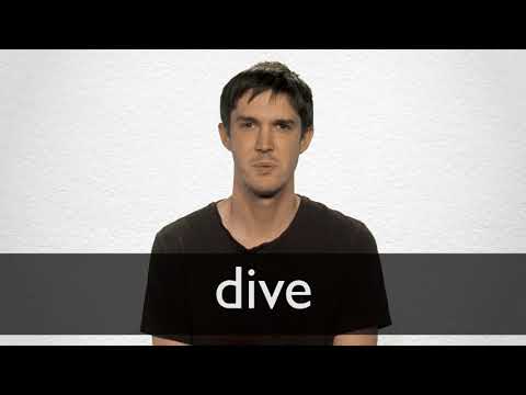 How to pronounce DIVE in British English
