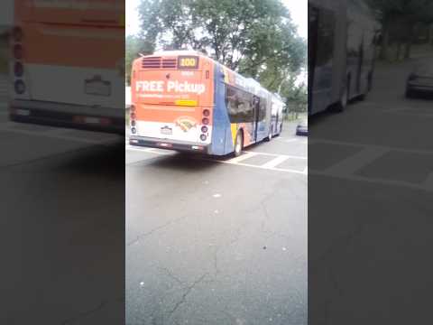 CDTA NEW FLYER #6004 ON ROUTE 100 HEADING COUNTERCLOCKWISE