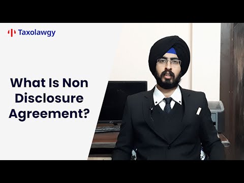 What is Non Disclosure Agreement In India | Types, Benefits & Process of NDA in 2020 - Taxolawgy