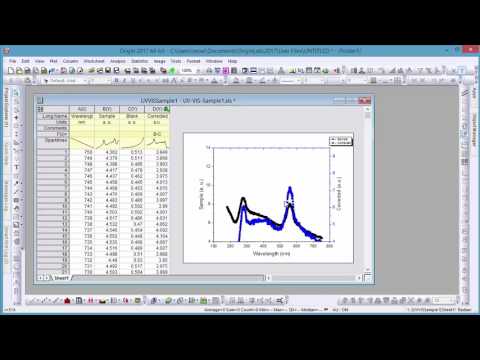 Overview of Data Importing in Origin Video Lecture - Origin Tutorials for Beginners - Data and ...