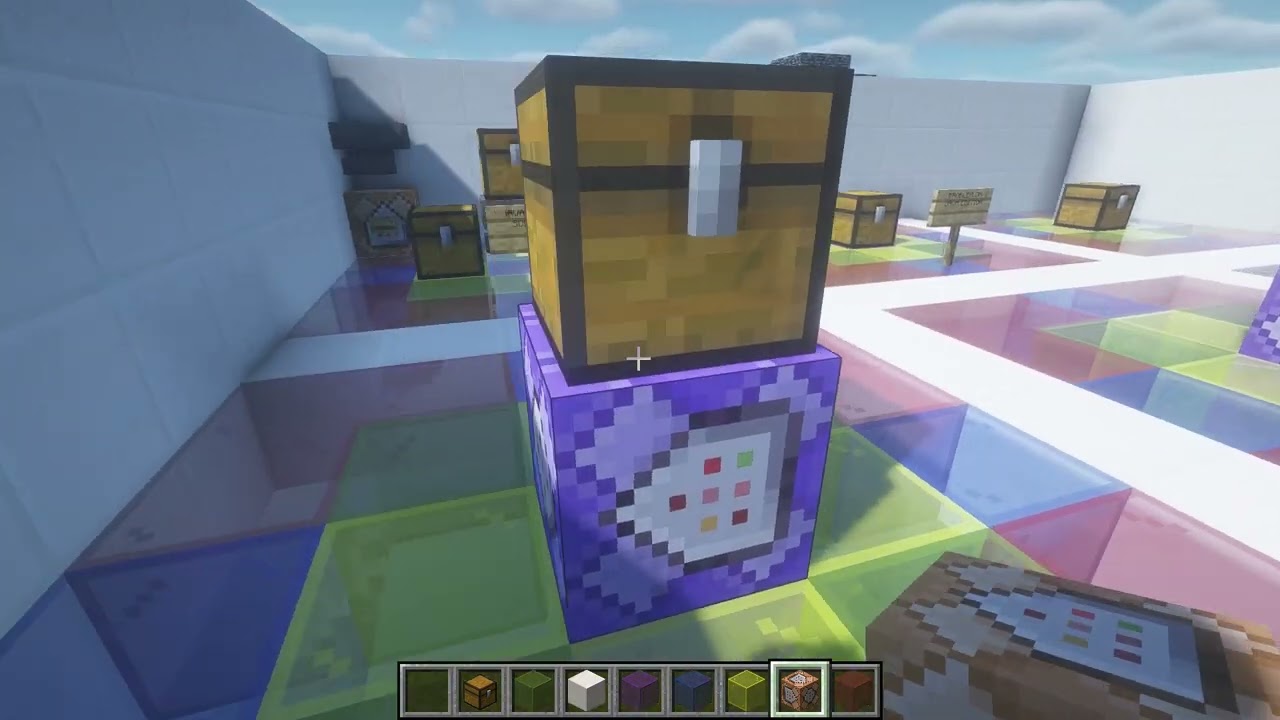 Minecraft Java Edition (Tutorial) How to make refill chest?