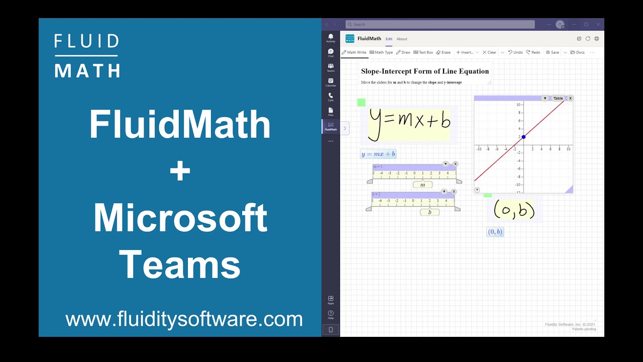FluidMath and Microsoft Teams Integration