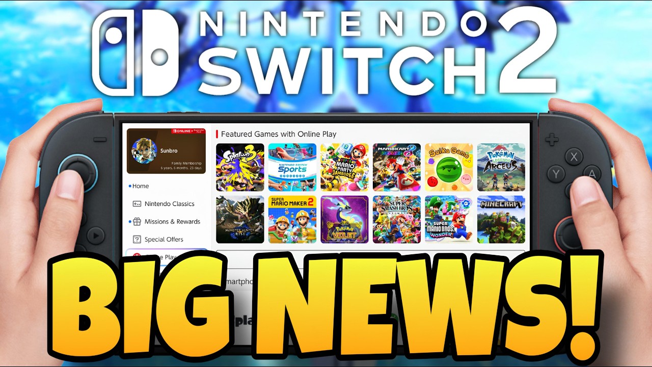 Nintendo Just Made A BIG Change for Switch 2! + New Game Updates!