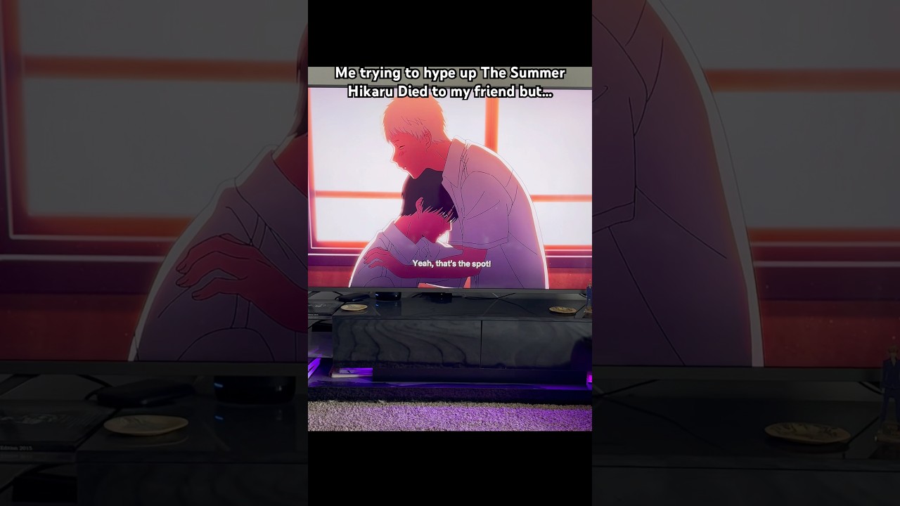 I promise there’s a plot! 😭 The Summer Hikaru Died has me hooked! #anime #blseries #blanime