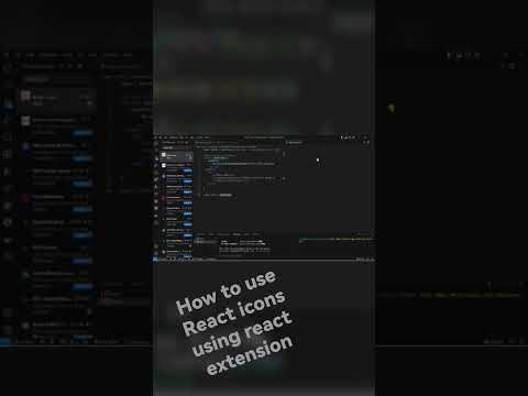 How to Use and Customize React Icons Extension and FontAwesome icon in Your React Projects