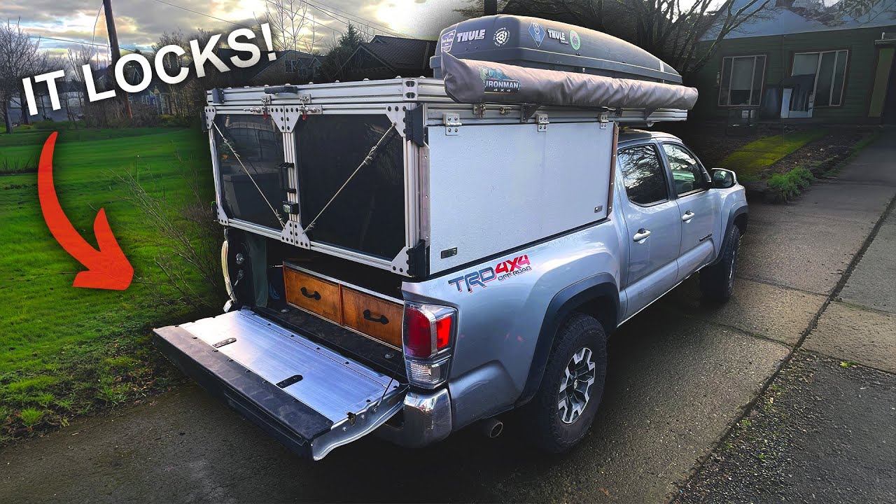 Tacoma Tailgate Upgrade | Electric Lock and Hidden Storage
