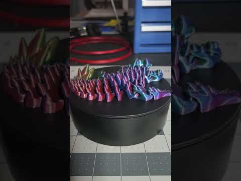 Baby Articulated Dragon #dragon #sovol #temu #3dprinting #filament #review