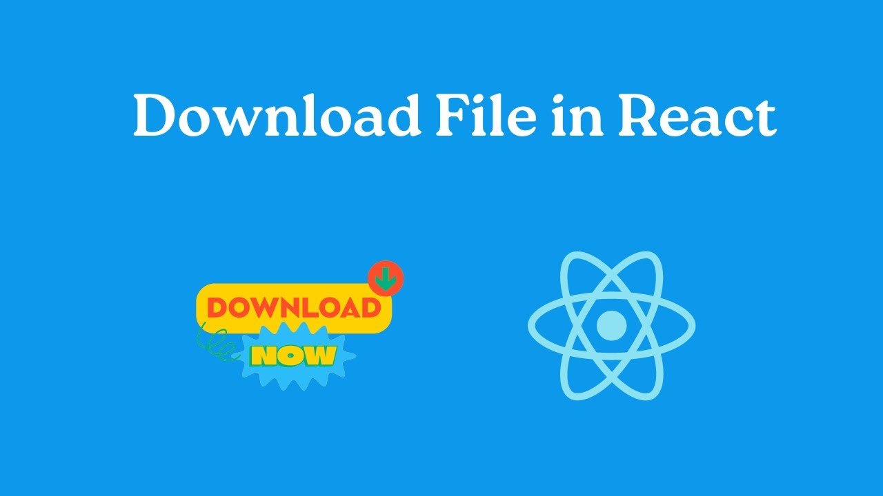 Download file in React JS | Download a File or Image using React
