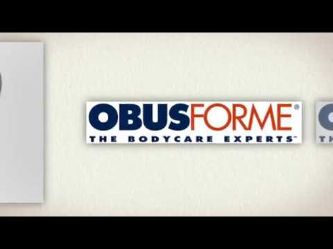 Obus Forme Ultra Ergonomic Orthopedic Back Rest Medium Black Sensible ...