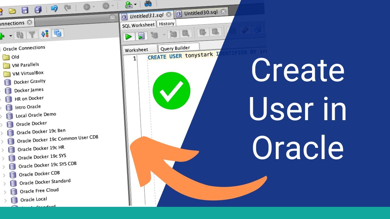 How to Create a New User in Oracle Database