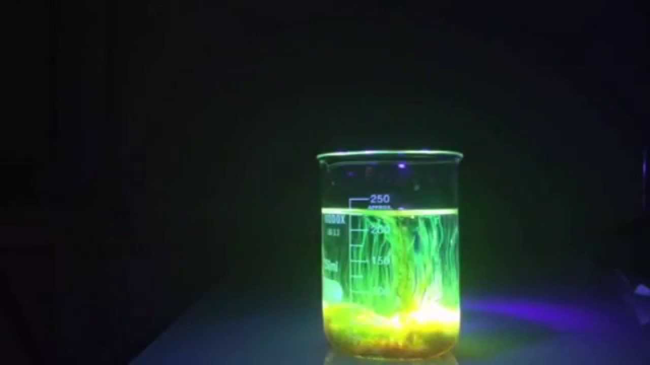 Fluorescenza - Kit per realizzare un liquido fluorescente. #Exp1 ...