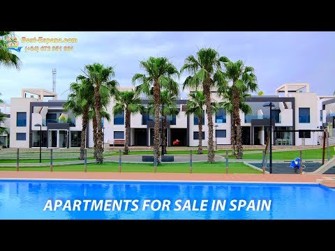 For Sale Property in Spain in La Zenia 4K, stylish apartments with furniture and appliances