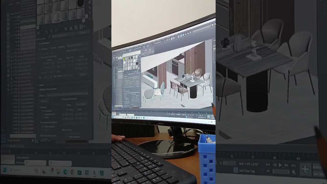 Interior Design In 3D Autocad  Drawing