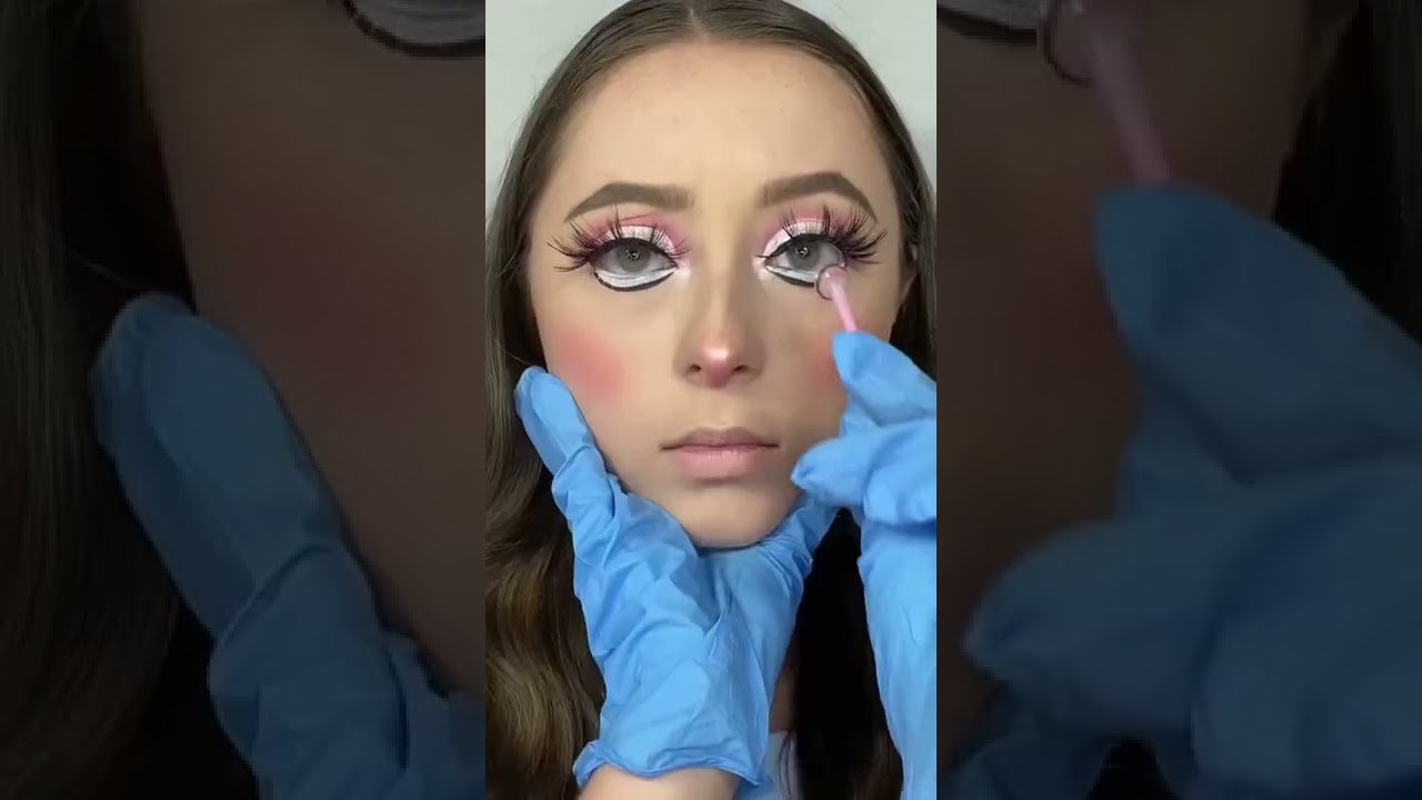 Got a secret can you keep it… Creepy Doll makeup!