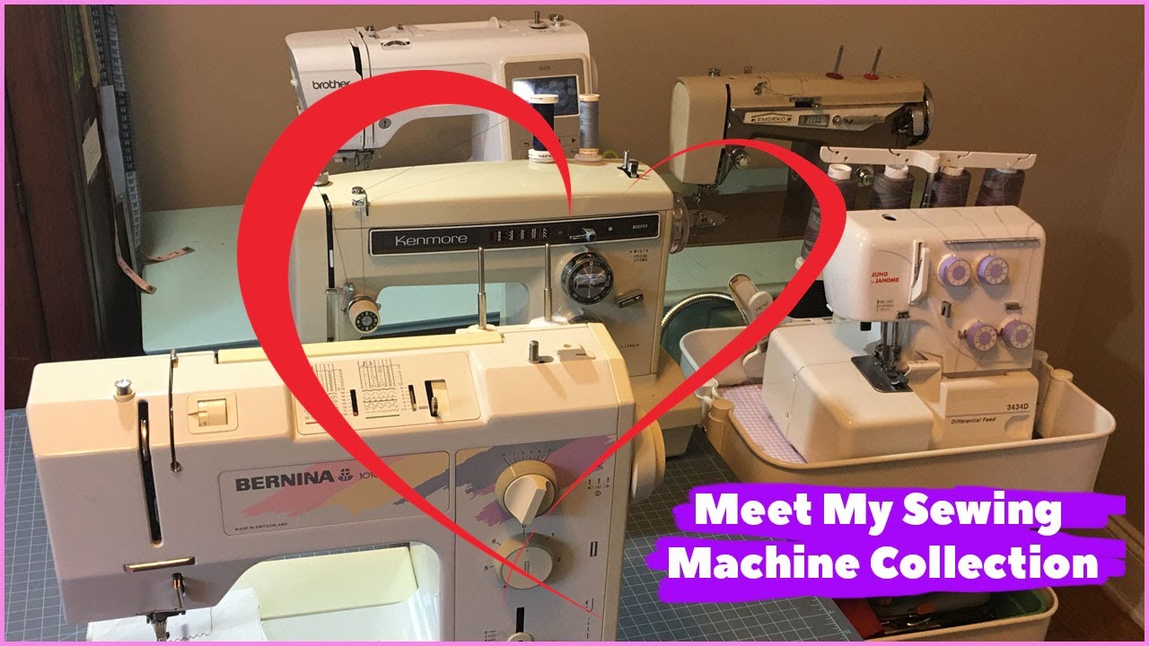 Meet ALL My Sewing Machines : Sew & Tell