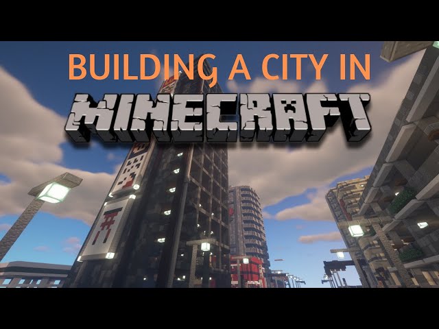 Solo-Building a Minecraft City: Update 1 Minecraft Map