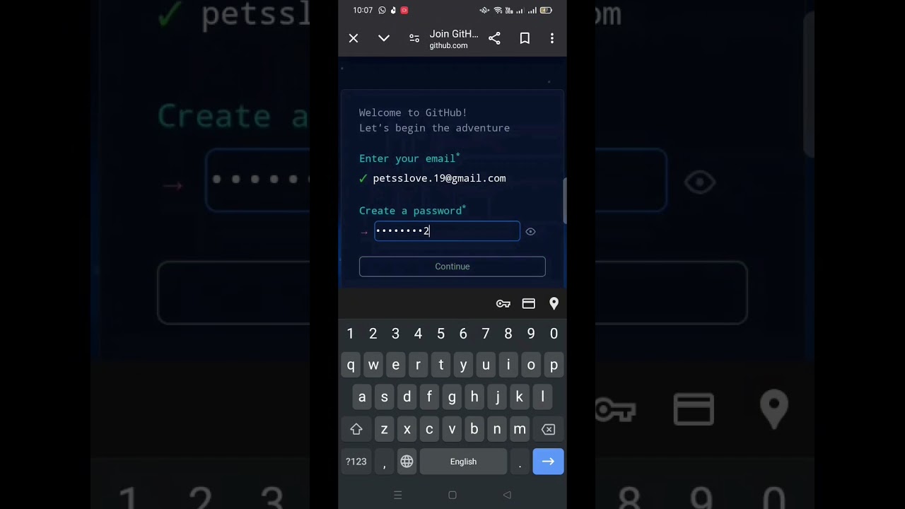 How to create GitHub account #github #governorsindhinitiative #shorts