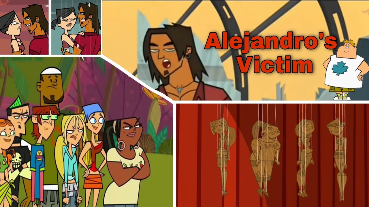 Total Drama - All 12 of Alejandro's victims