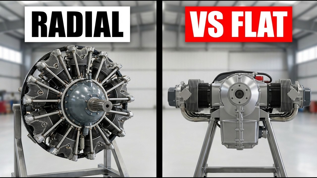 Radial vs. Flat: Why Aviation Abandoned The Greatest Engines Ever Built