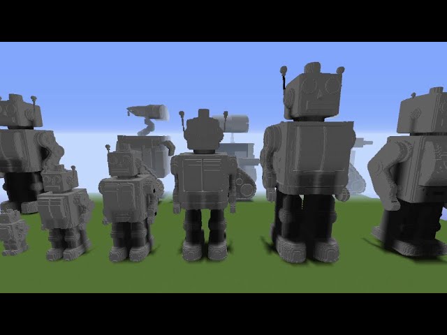 robots Minecraft Map