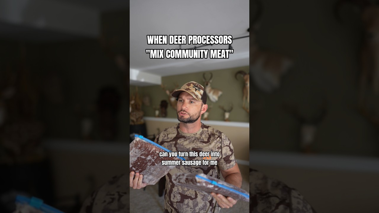 When deer processors mix community meat