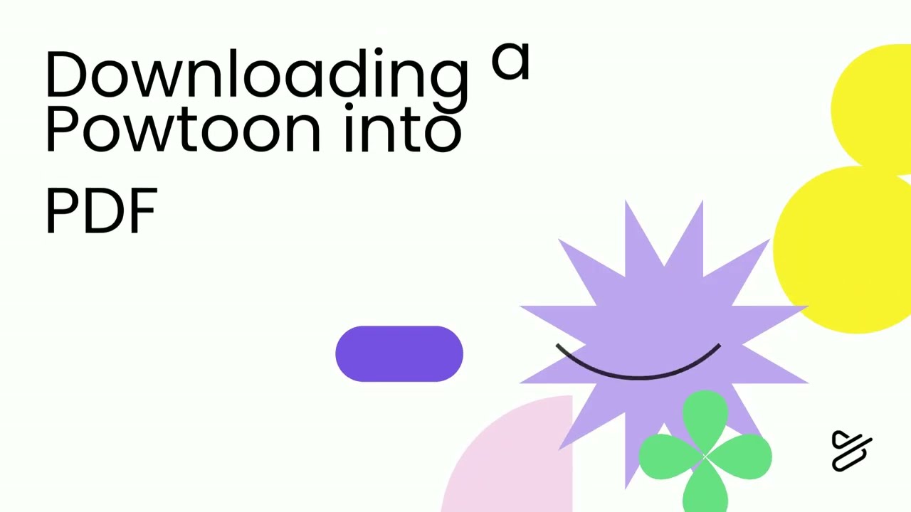 How to Download Your Powtoon into a PDF