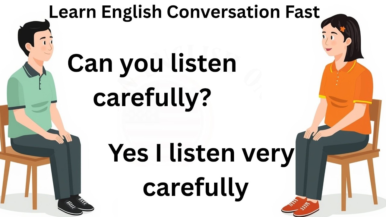 Learn English Conversation Fast | Practice English Speaking | Listening & Speaking Practice