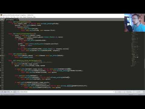 Learn Version 2 Changes Python AI in StarCraft II tutorial p 13 - Mind Luster