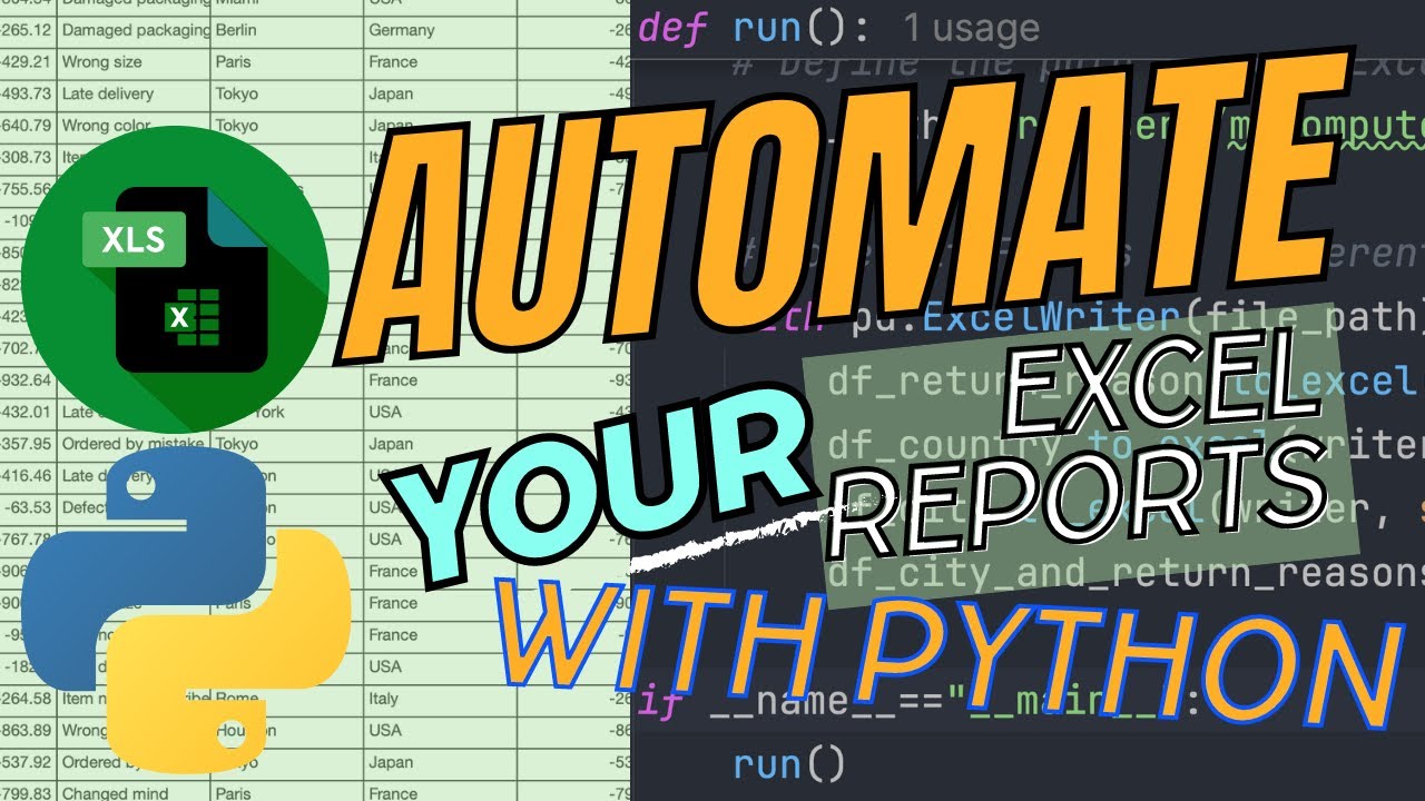 Excel Report Automation with Python