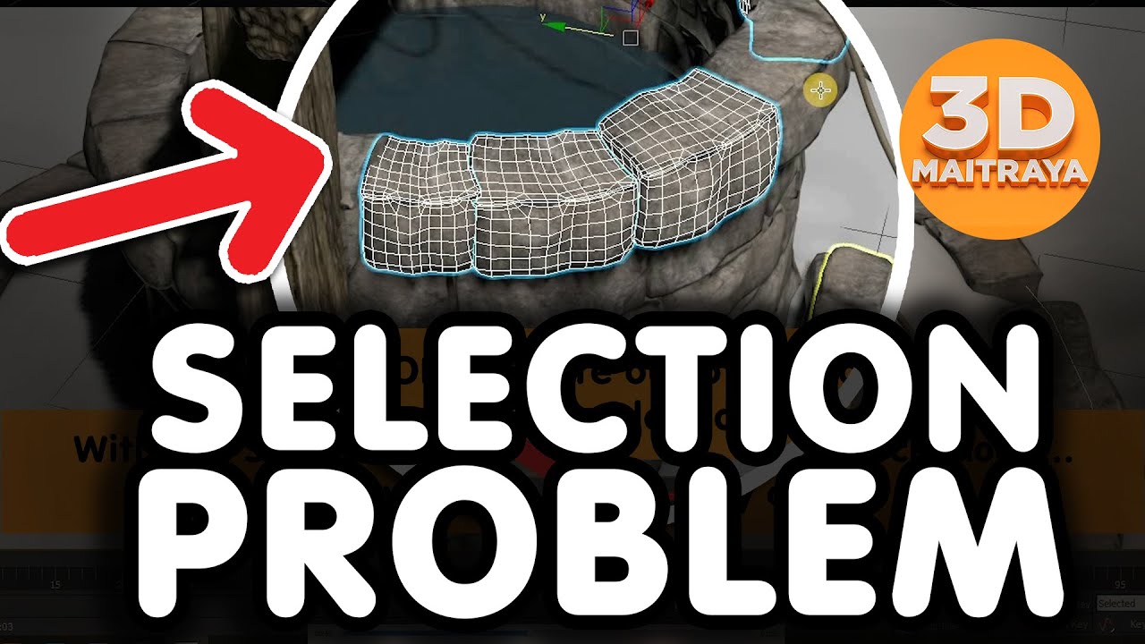 3Ds max Object Selection Problem | Selection Deselection Problem| Object Lock Mode | Selection Lock