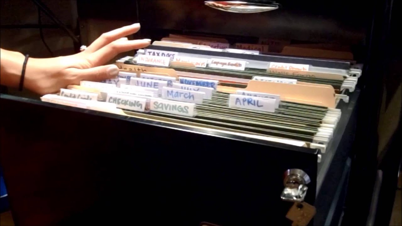 DIY FREEDOM FILER SYSTEM! Filing Cabinet Organization