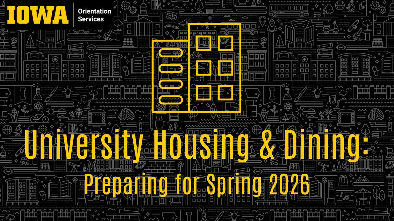 University Housing & Dining: Preparing for Spring 2026