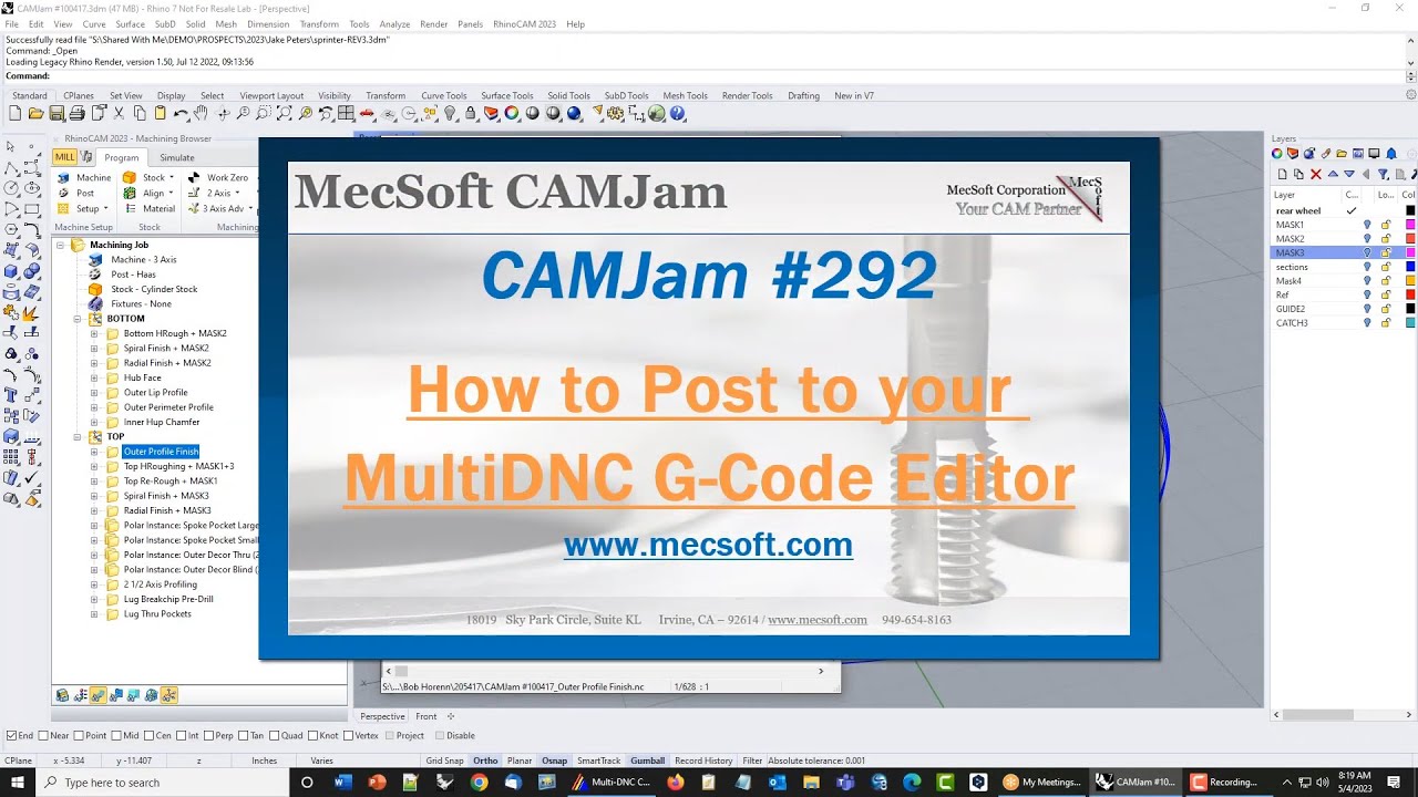 How to Post to Your MultiDNC G Code Editor