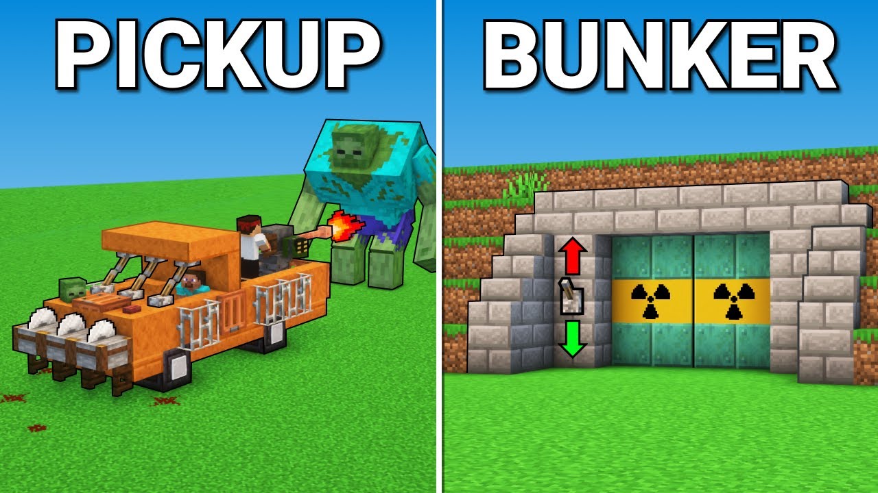 15+ APOCALYPSE Build Hacks In Minecraft!