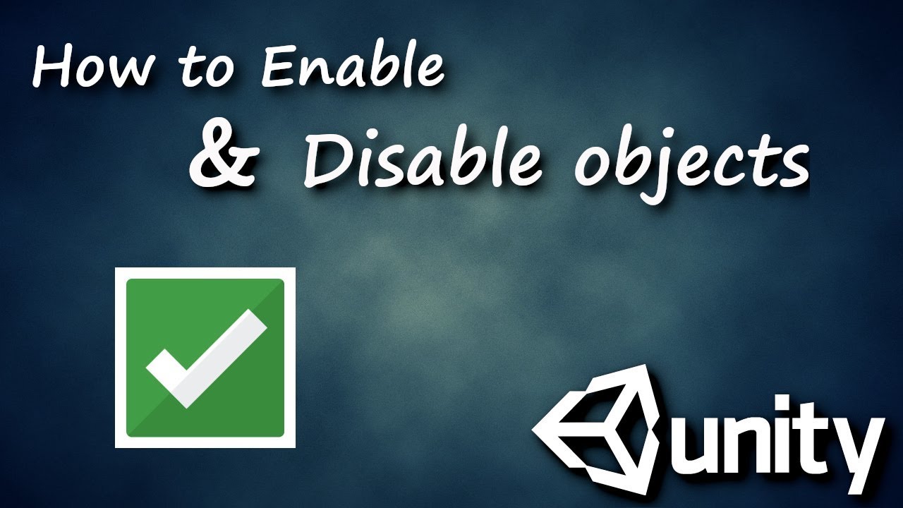 Unity: How to Enable and Disable Game Objects C#