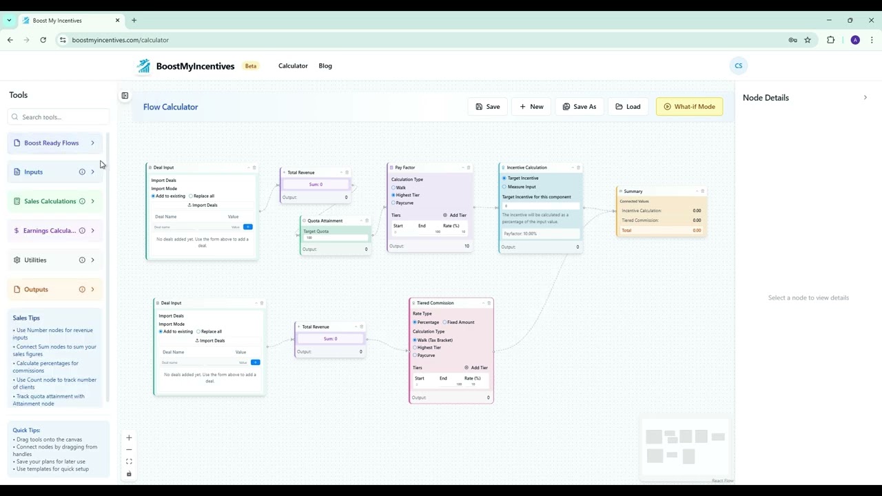 Boost My Incentives UI Tour: Master Sales Commission & Incentive Plan Design