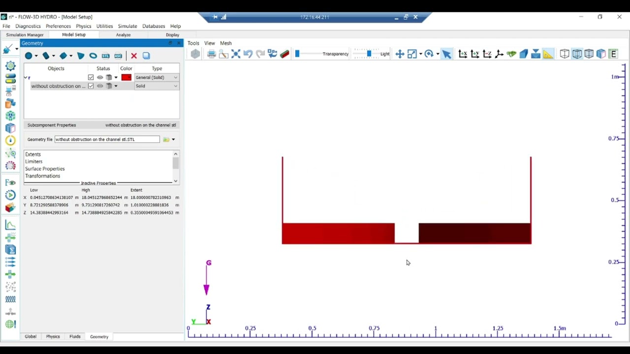 #flow3d hydro open channel simulation #how to set new simulation in flow 3d