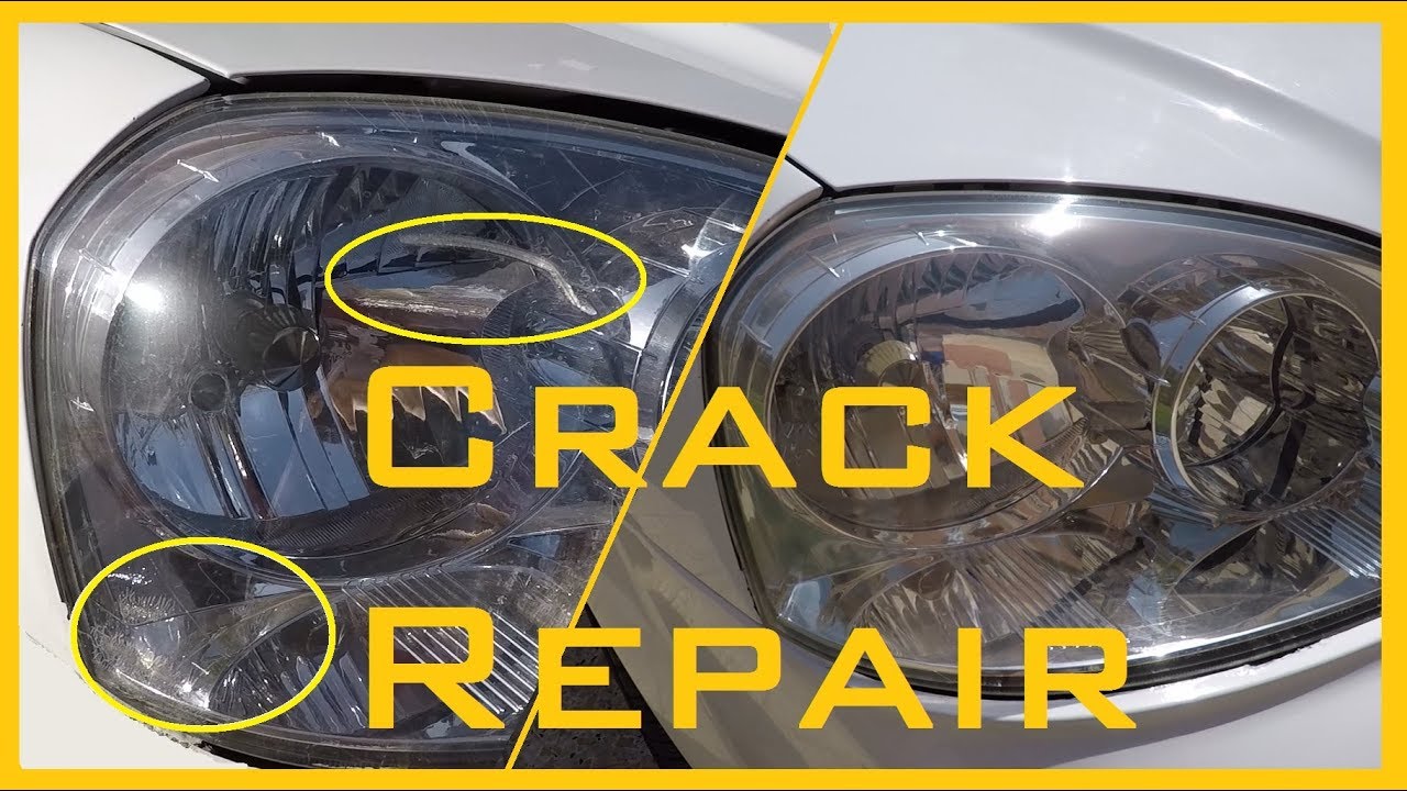 Cracked Headlight Repair