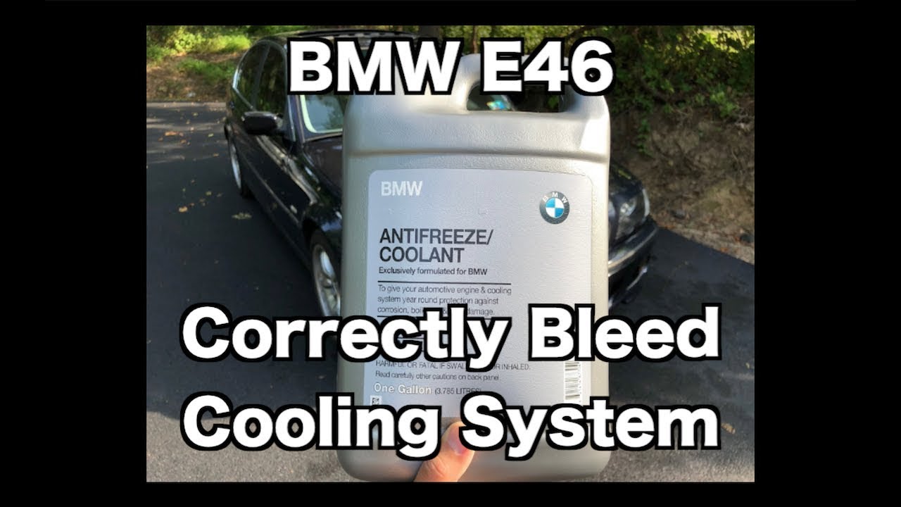 BMW E46 Correctly Bleed Cooling System