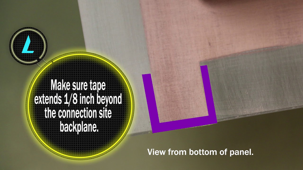 M014 Masking of the connection site for the BACKPLANE