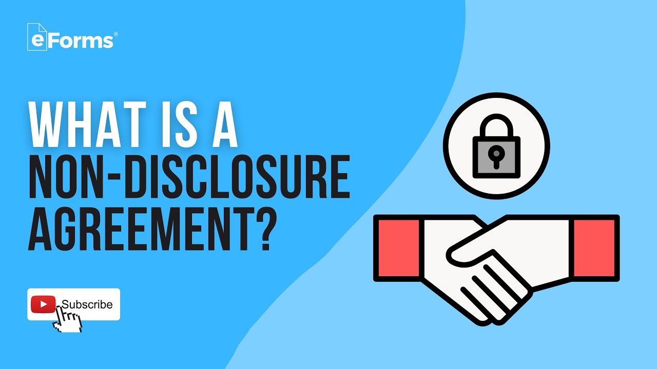 Non-Disclosure Agreement - EXPLAINED