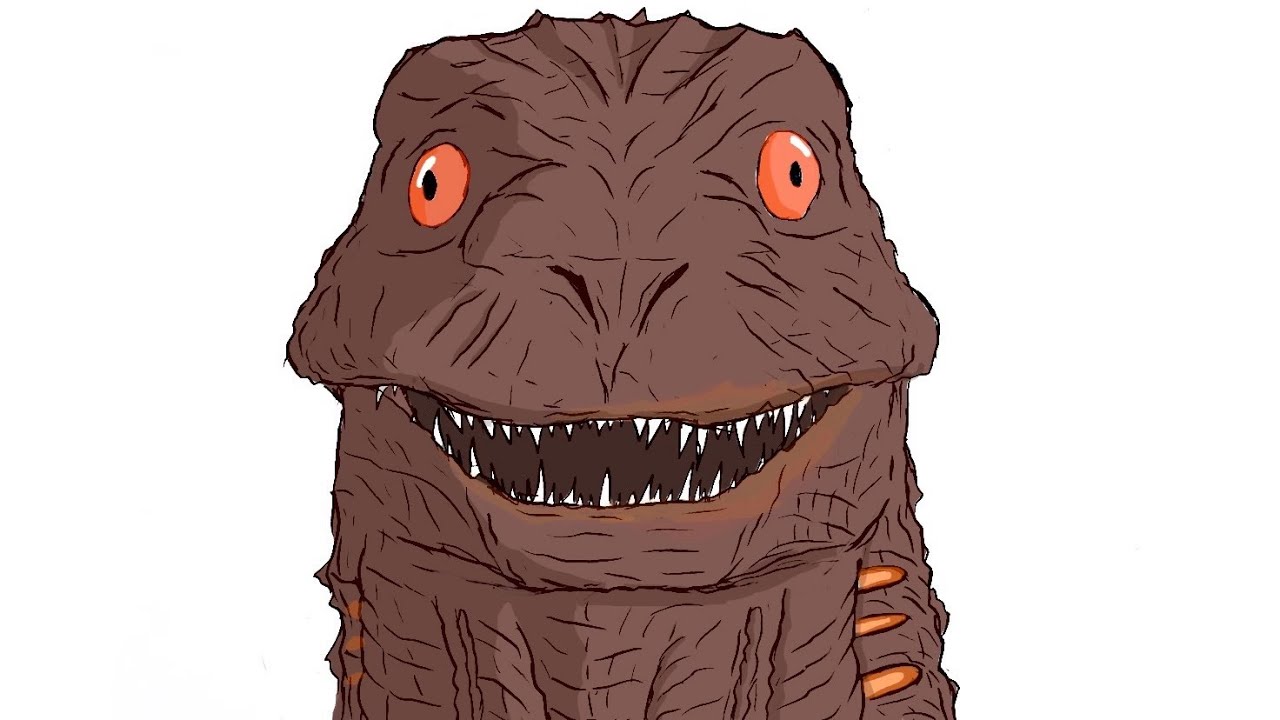 How To Draw Shin Godzilla Third Form | Shin Godzilla