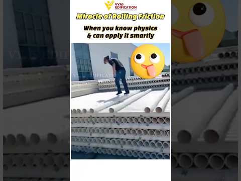 #amazing #application #of #rolling #friction #science #physics #vyasedification #shorts #viral #yt