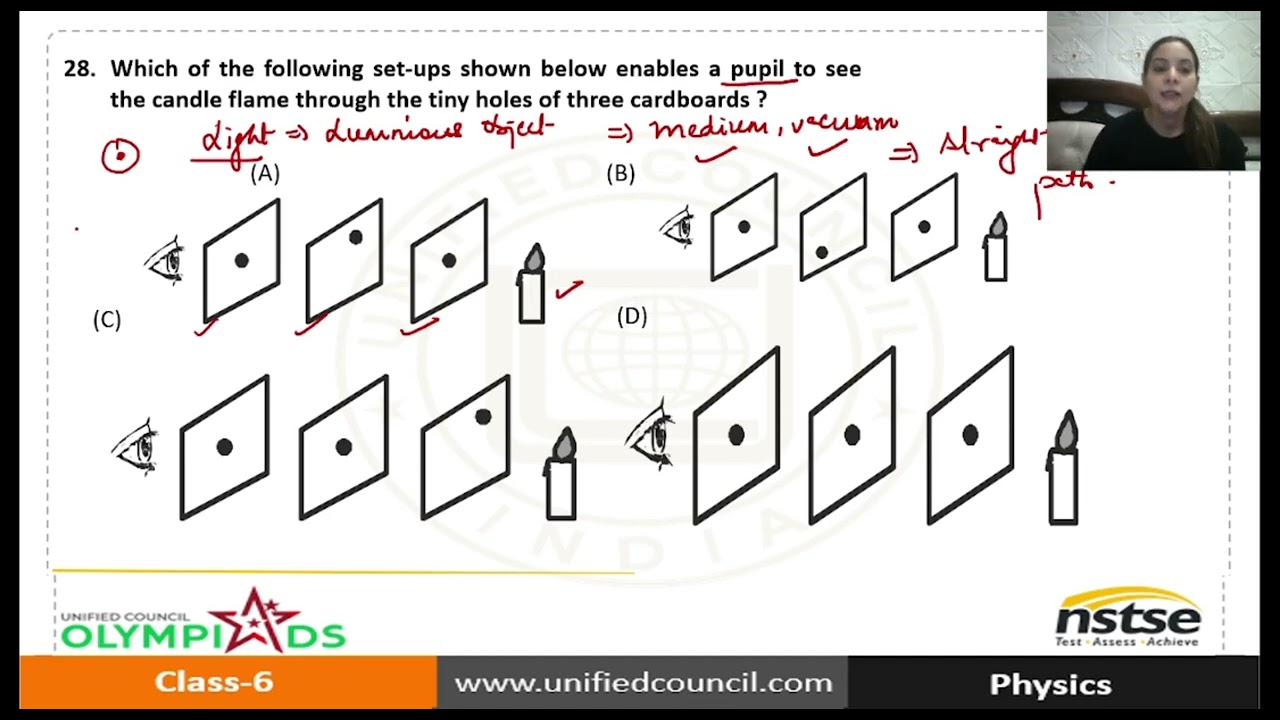 Class 6 Science NSTSE Previous Year Question Paper with Explanation